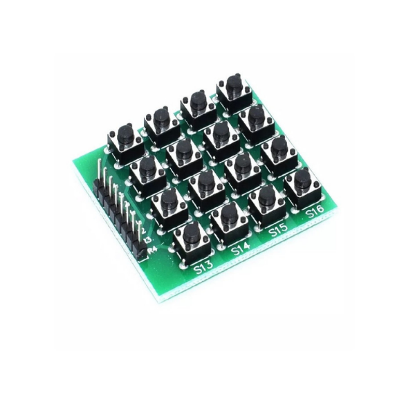 4×4 Matrix 16 Keypad Keyboard Module 16 Button MCU