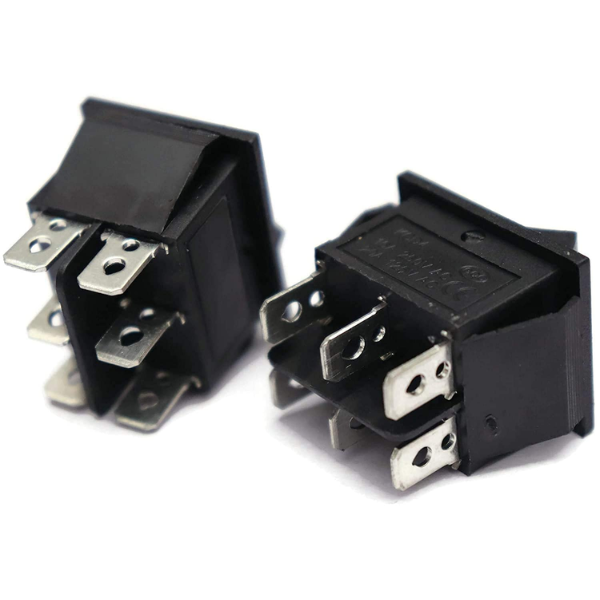 16A 250V DPDT Rocker Switch