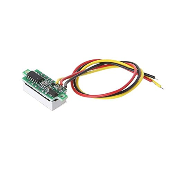 Digital Voltmeter 0.28 Inch Three Wire 3.5-30V Red