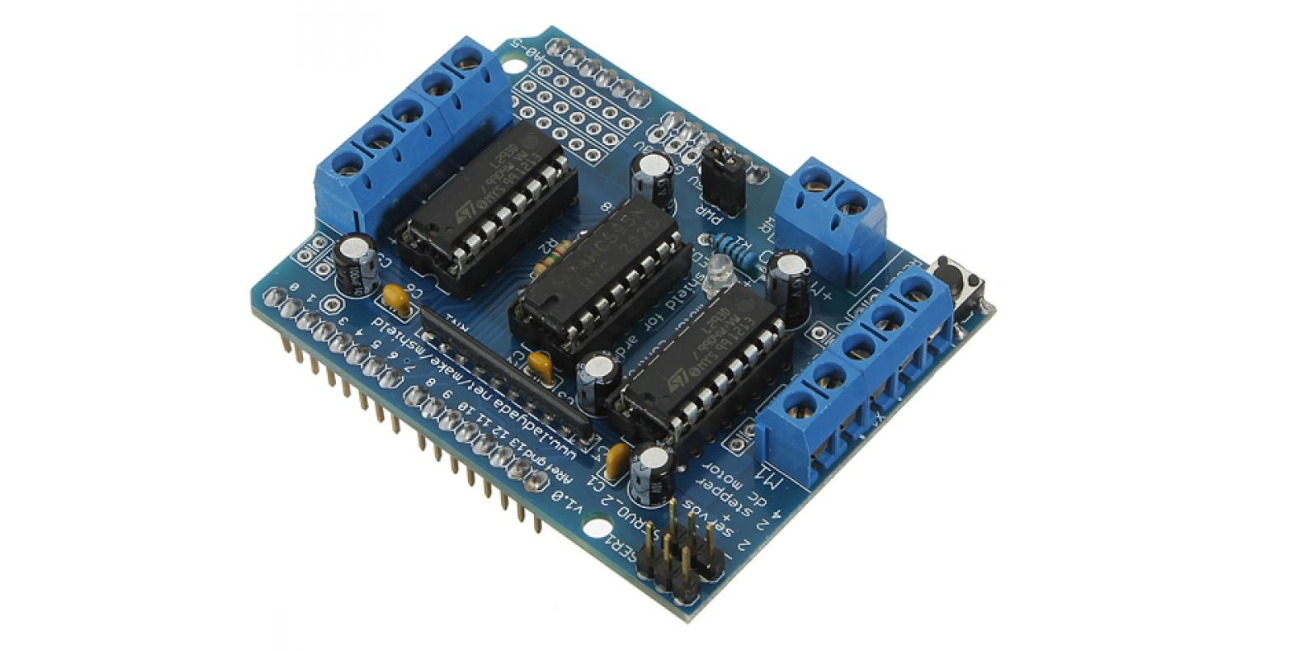 L293D Motor Driver Shield For Arduino