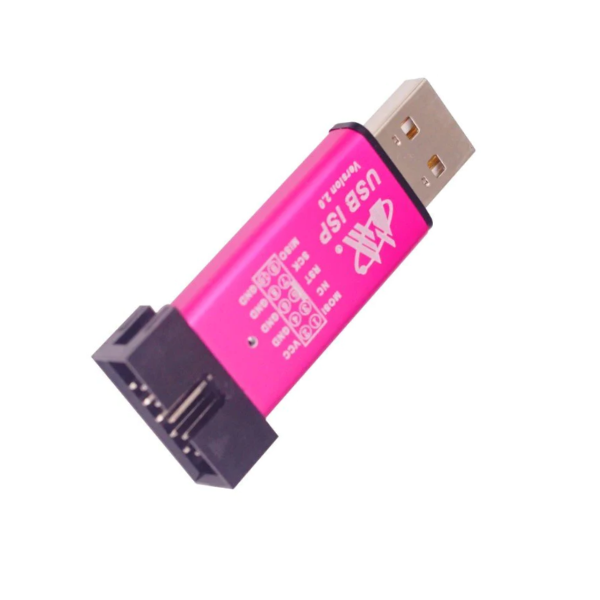 Mini USBISP USBASP Programmer Aluminum for 51 ATMEL AVR WIN7 64