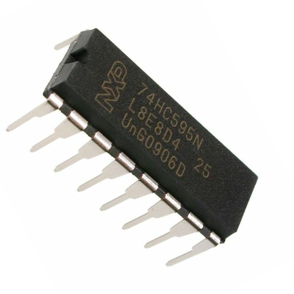 74HC595 8-bit Serial to Parallel Shift Register IC pack 5