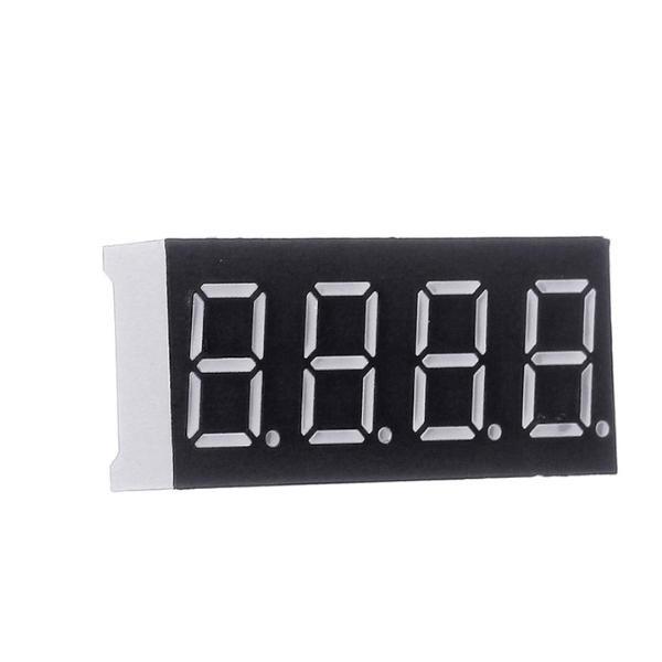 Seven Segment Red LED Display CA 4 Digit 0.4 Inch
