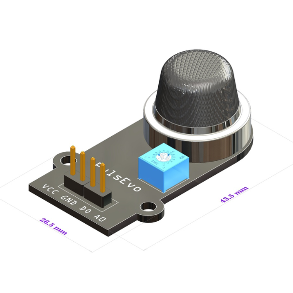PulsEvo MQ Series 9 Different Gas Sensor Kit