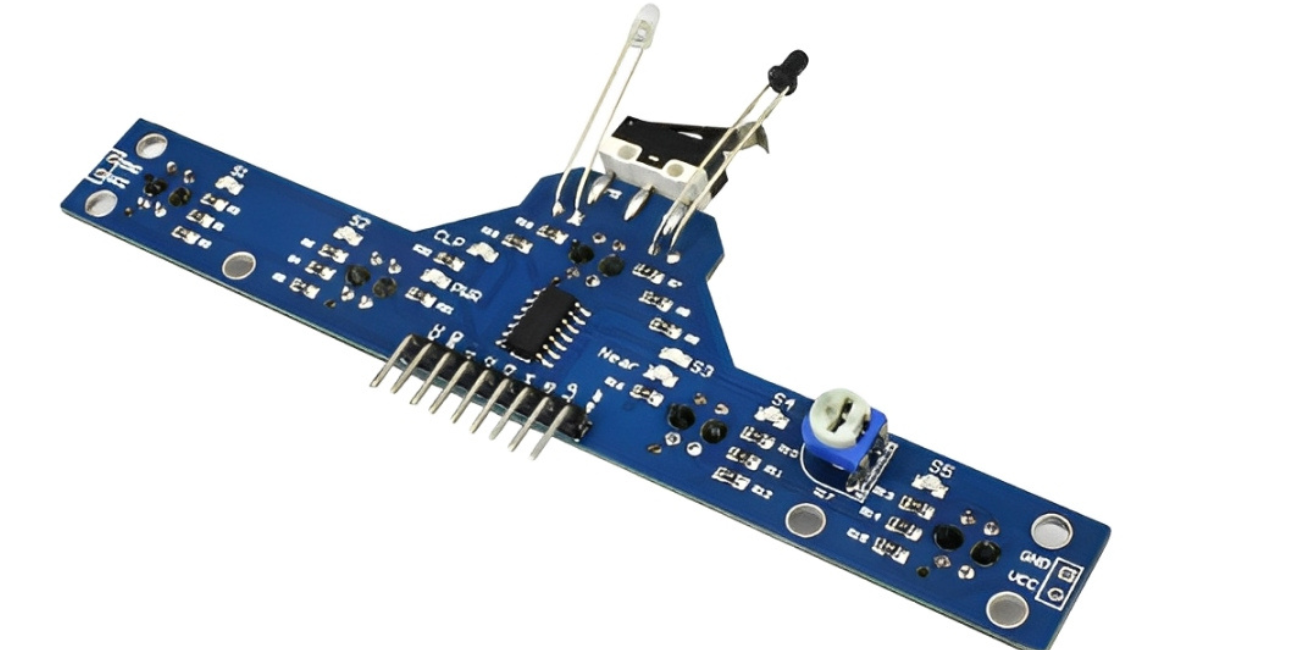 Obstacle 5 Ir Sensor Array With Arduino Compatible