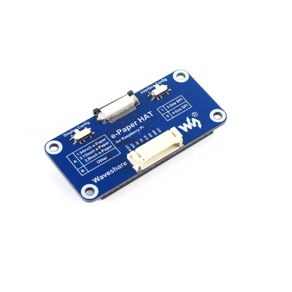 Waveshare 7.5 inch E-Paper Display HAT C Screen For Raspberry Pi