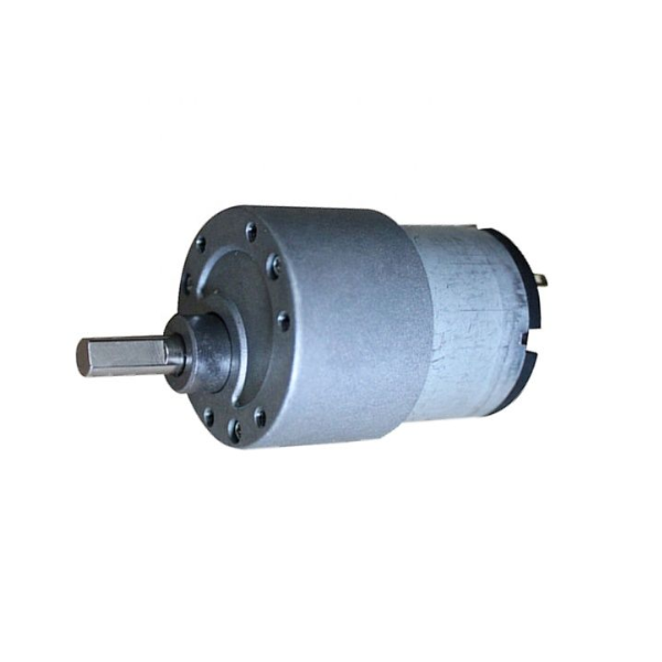 200 RPM High Torque DC Geared Motor Side Shaft for Robotics