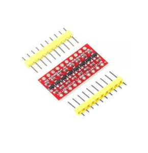 I2C Bi-Directional logic Level Converter- 4 Channel red