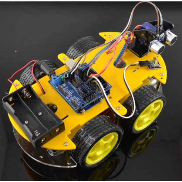 Ultrasonic Intelligent Bluetooth Robot Car Kit