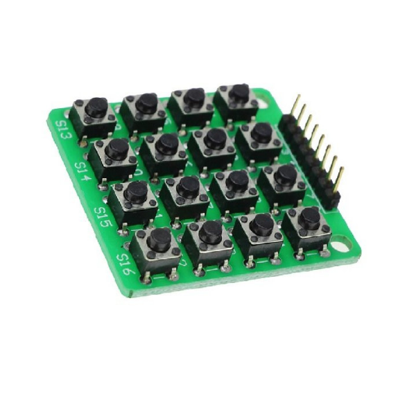 4×4 Matrix 16 Keypad Keyboard Module 16 Button MCU